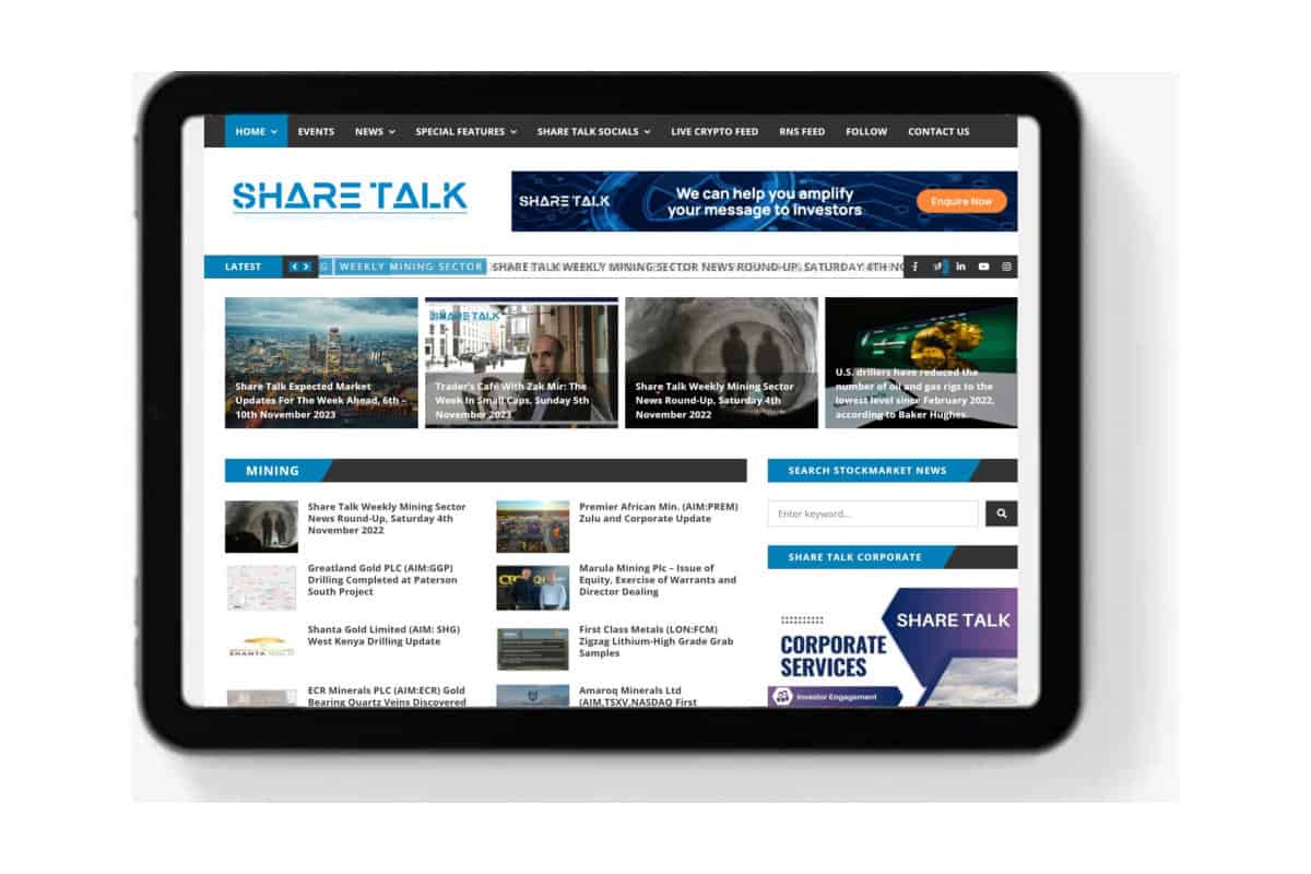 Share Talk Weekly Stock Market News Review, Sunday 5th November 2023 ...