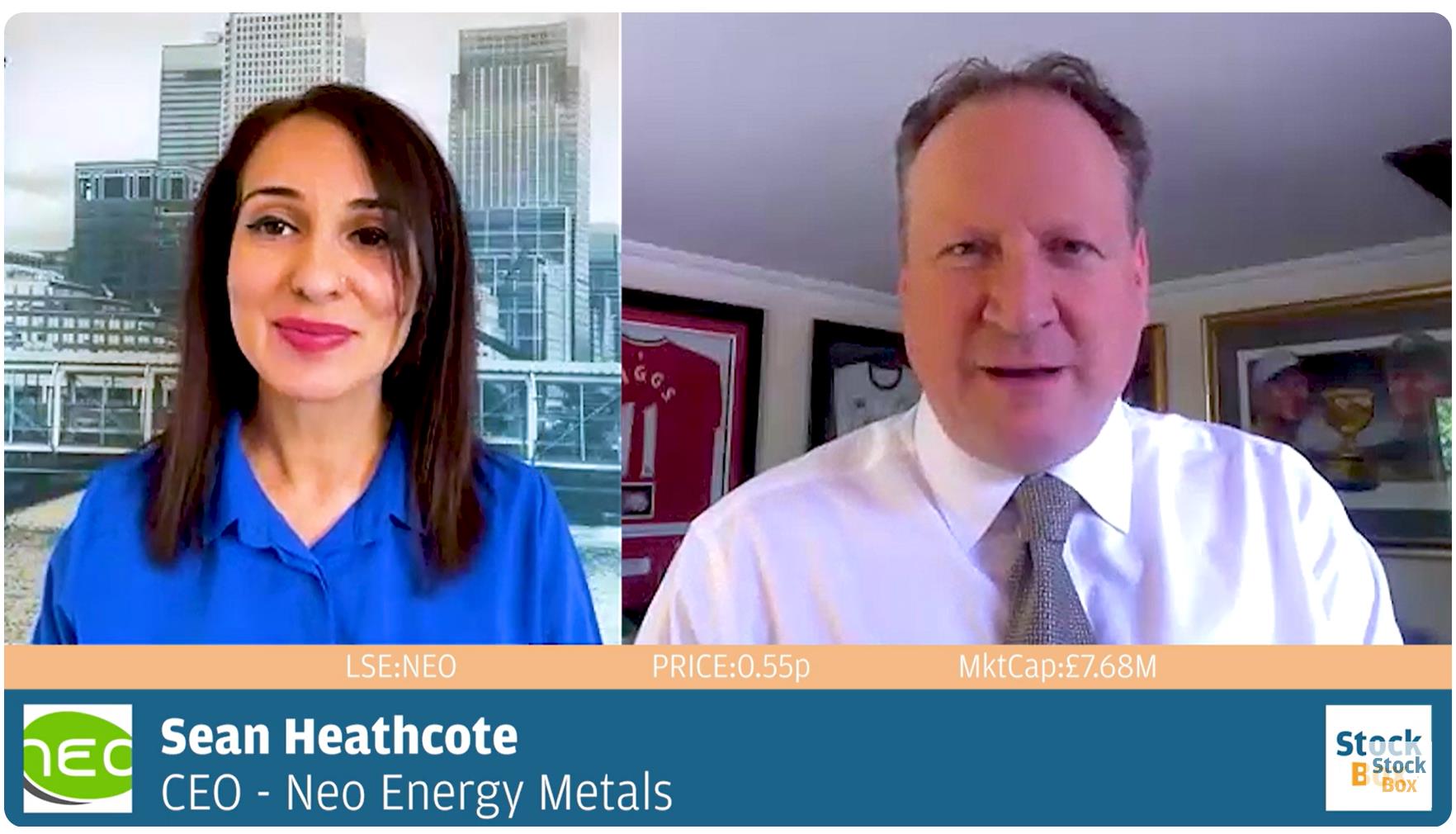 NEO Energy Metals CEO Sean Heathcote - completion of an updated ...