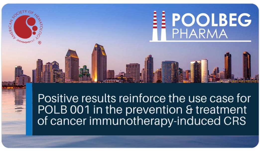 Poolbeg Pharma PLC (AIM:POLB) Presents POLB 001 data at 66th ASH Meeting - Share Talk