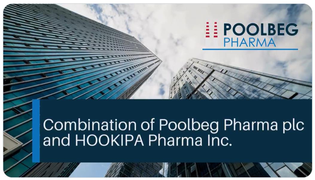 Poolbeg Pharma PLC (AIM:POLB) Update Potential Combination of Poolbeg & HOOKIPA - Share Talk