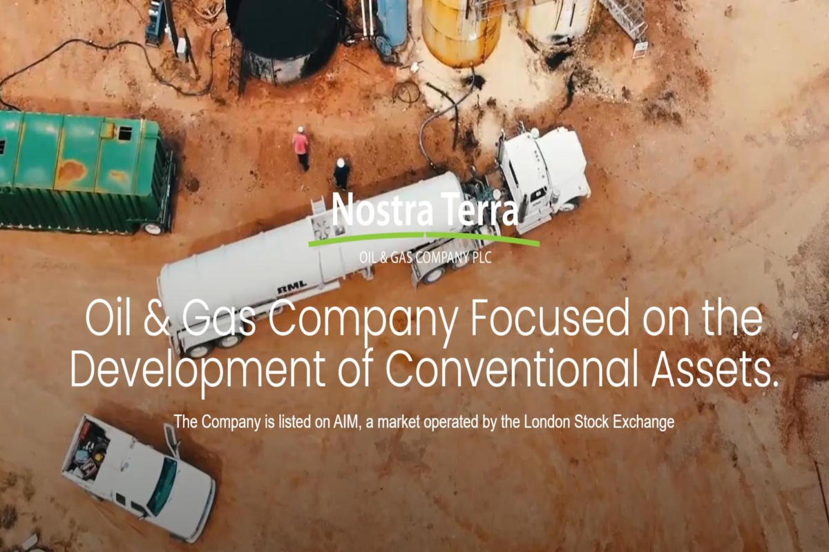 Nostra Terra O&G Co (AIM:NTOG) Production and Operations Update - Share ...