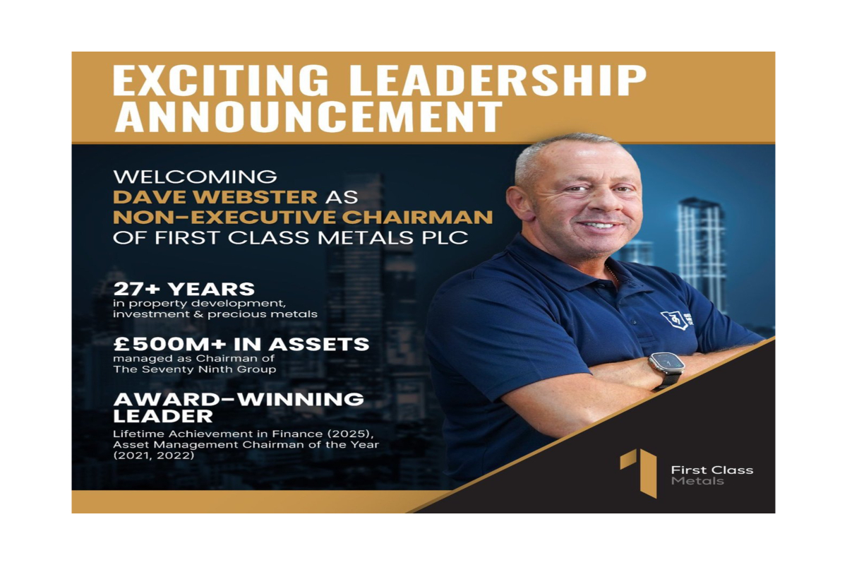 First Class Metals (LON:FCM) Board Changes - Share Talk