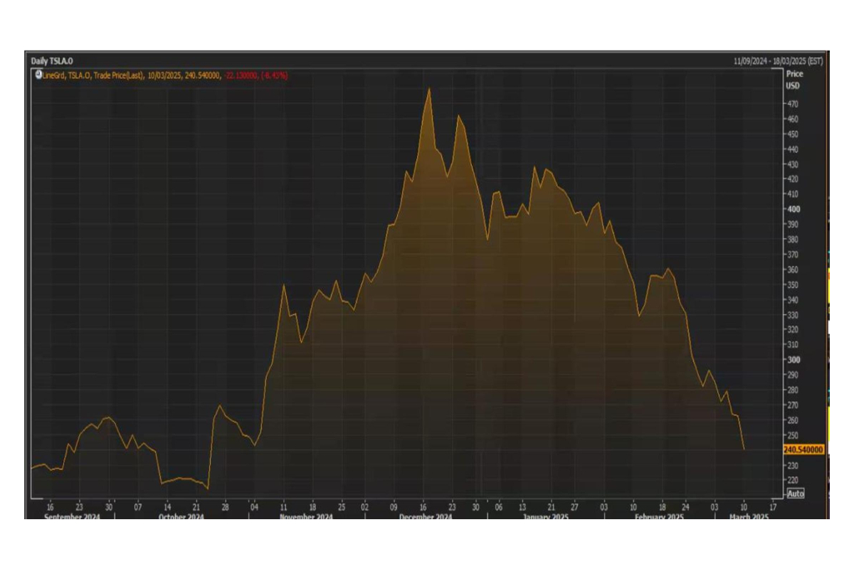 Tesla Plummets as Backlash Against Musk Intensifies - Share Talk