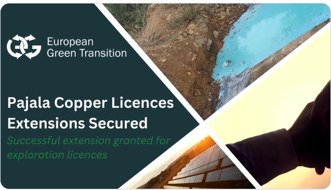 European Green Transition (AIM:EGT) Successful extension granted for ...