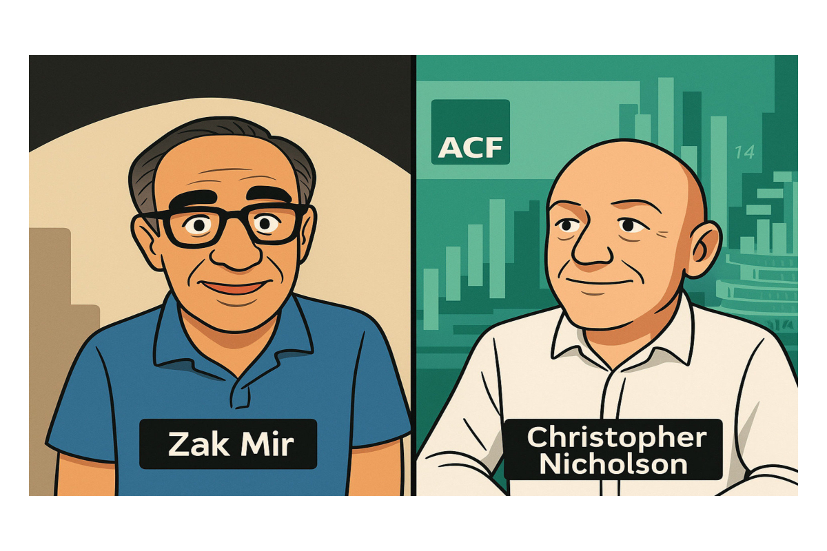 ZaksTradersCafe Videocast: Zak Mir talks to Christopher Nicholson ...