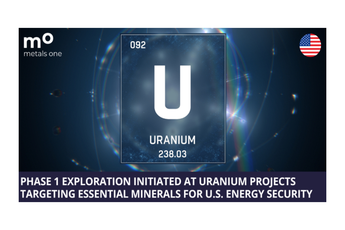 Metals One (AIM:MET1) Phase 1 Uranium Exploration Programme Initiated ...