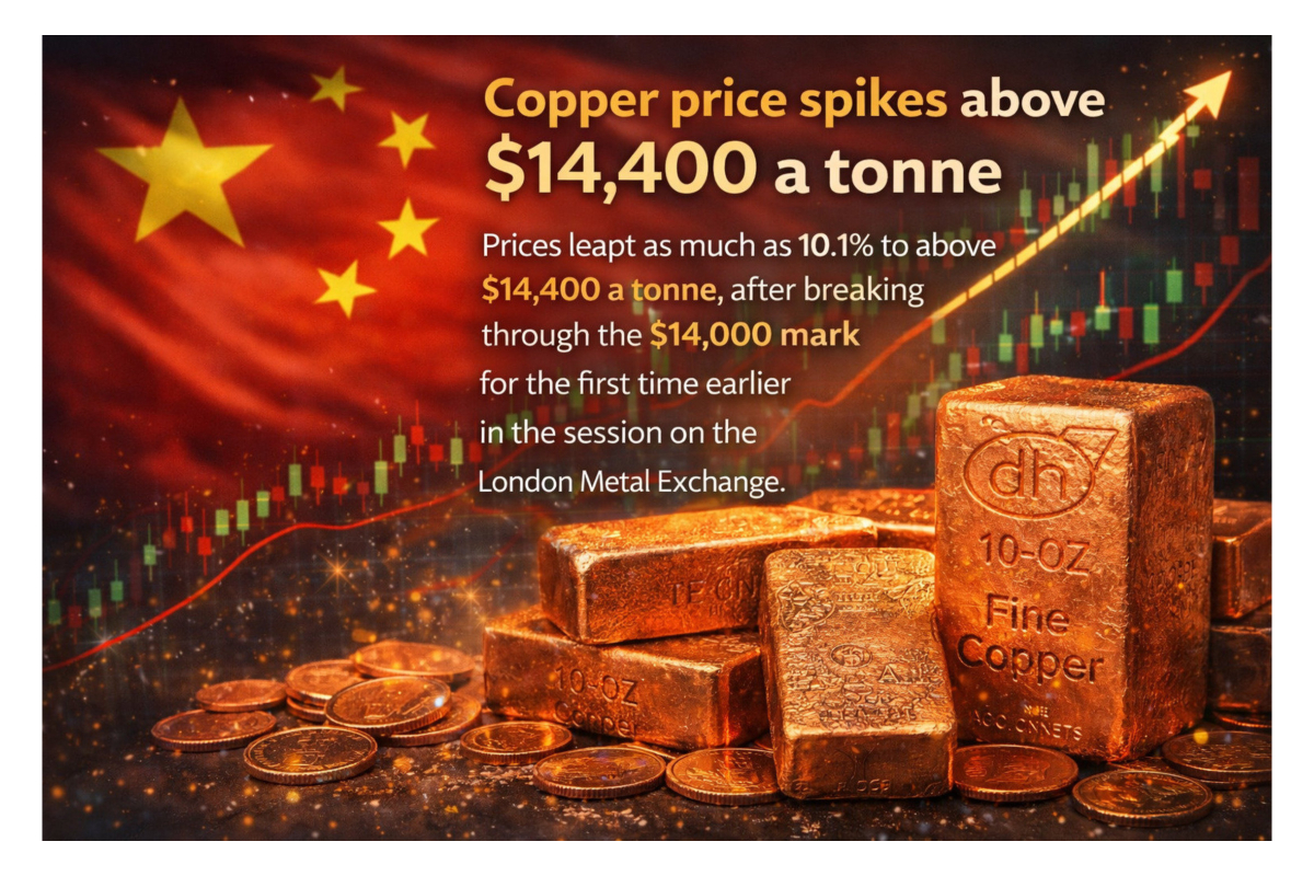 Copper posts biggest one-day surge in 16 years - Share Talk
